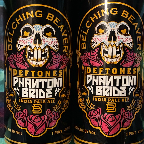 Belching Beaver | Other | Deaftones Phantom Bride Beer Cans Collector ...